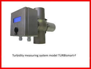 Inline turbidity measuring system model TURBIsmart-F